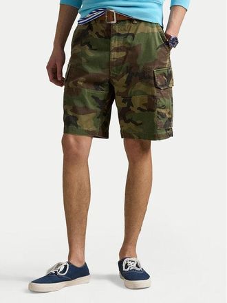 Polo Ralph Lauren Stoffshorts 710966288001 Gr&uuml;n Relaxed Fit