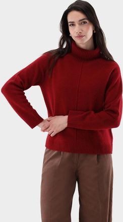 van Laack Rollkragenpullover aus Kaschmir und Wolle