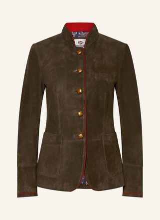 Meindl Lederjanker Zermatt gruen