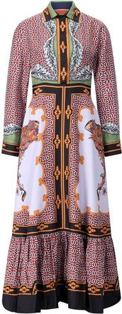 La DoubleJ Maxikleid aus Seide