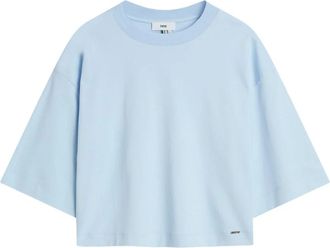 Cinque Cinque, Femme, Tops, Bleu, Taille: 42 FR Citia T-Shirt