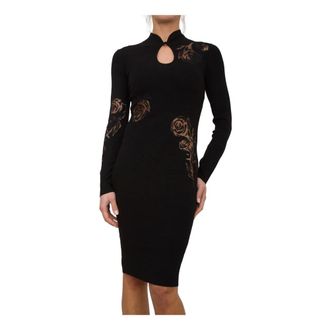 Blugirl Damen, Kleider, Schwarzk, LGröße