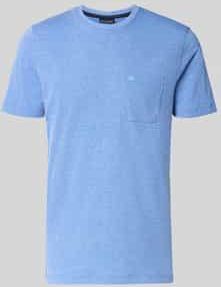 Christian Berg T-Shirt mit Rundhalsausschnitt und Brusttasche