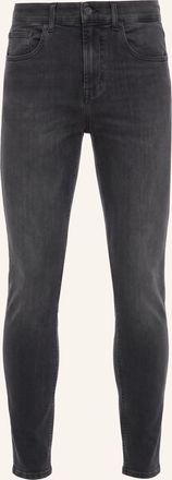 7 For All Mankind Jeans Slimmy Tapered Extra Slim Fit schwarz