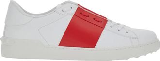 Valentino Garavani Homme, Chaussures, Blanc, Taille: 41 EU Open Baskets