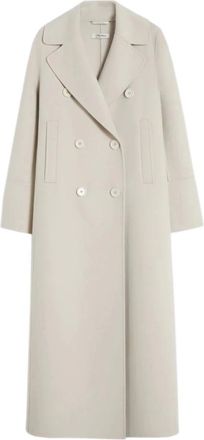 Max Mara Femme, Manteaux, Bleu, Taille: 38 FR Manteau Boutonn&eacute;