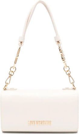 Love Moschino sac porté épaule à logo - Tons neutres
