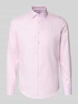 Seidensticker Slim Fit Business-Hemd aus Baumwolle mit Kentkragen