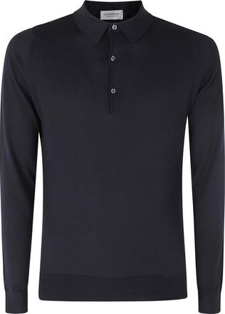 John Smedley Homme, Tops, Bleu, Taille: XL Bradwell Shirt
