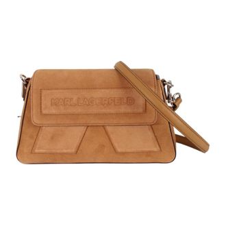 Karl Lagerfeld Femme, Sacs, Beige, Taille: ONE Size Crossbody