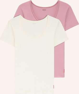 HUGO BOSS Hugo Unterwäsche Top Twin T-Shirt Rn Regular Fit pink