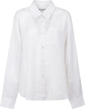 Our Legacy Femme, Blouses et Chemises, Blanc, Taille: 40 FR Forever Shirt