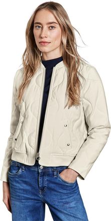 Street One Damen A212554 Blouson Mit Steppmuster, Soft Beige, 46 EU