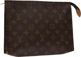 Louis Vuitton Pre-owned Toile trousses-de-toilette - Femme - Pre-owned - Brun - Taille: ONE Size