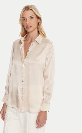 Marella Hemd Bunny 2523116015 Écru Regular Fit