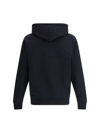 Ami Mens Logoed Hoodie Noir Cotton Sweatshirts Sweater