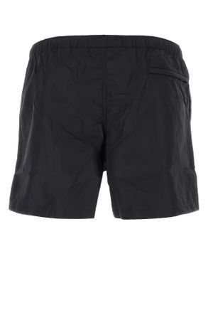 Valentino Garavani Mens Midnight Blue Nylon Swimming Shorts Navy Exterior: Lining: Costumi Da Bagno Swimwear