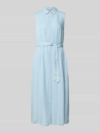 Soyaconcept Hemdblusenkleid mit Bindeg&uuml;rtel Modell LIV