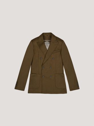 Circolo 1901 Monocrome double-breasted jacket Laurel 1011 Monocrome / 48