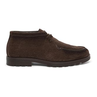 Santoni Suede Desert Boot - - Shoes - Herren - Braun - 45 EU