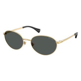 Ralph Lauren Femme, Accessoires, Jaune, Taille: 55 MM Ra4148 Oval Lunettes de soleil