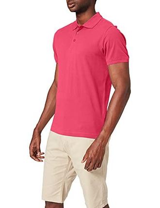 Clique Classic Lincoln Polo, Rose (Cerise Brillante), XXL Homme