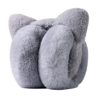 Generico Cache-oreilles dhiver en peluche douce pliable anti-vent qui offre confort et protection contre le froid | Pour cyclisme, navette, ski, sports dhiver,