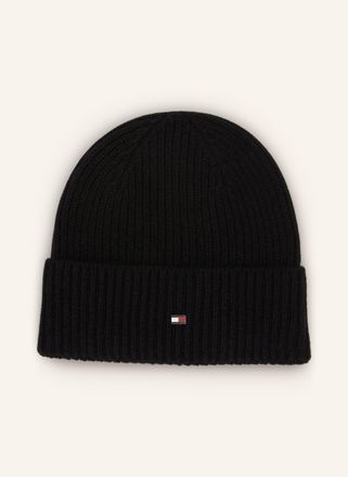 Tommy Hilfiger Cashmere-M&uuml;tze schwarz