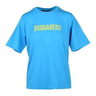 Dsquared2 Damen, Oberteile, Blau, XLGr&ouml;&szlig;e