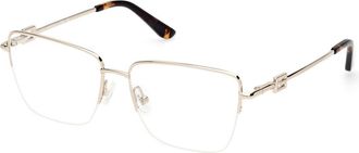 Guess GU2976 Cadres Optiques, Or, 55 mm