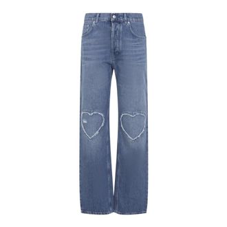 Moschino Gerades Jeans - - Jeans - Damen - Blau - XS