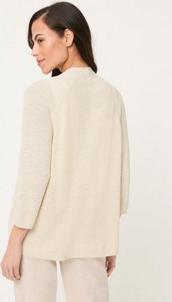 Olsen Cardigan mit Schalkragen und 3/4-&Auml;rmeln
