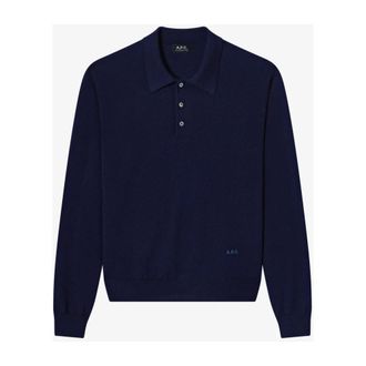 A.P.C. A.p.c., Herren, Strickwaren, Blau, LGr&ouml;&szlig;e