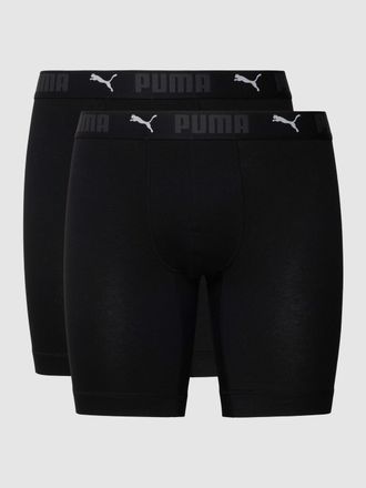Puma Trunks mit Label-Details im 2er-Pack