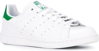 adidas Calf Leather Low-Top Sneakers - White