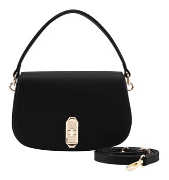 Seidenfelt Manufaktur Umh&auml;ngetasche Handtasche Eiby Shoulderbag Black schwarz