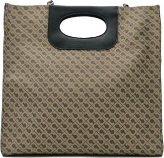 Gherardini Femme, Sacs, Brun, Taille: ONE Size Piattina in Millerighe