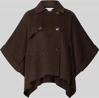 Comma Jacke aus Woll-Mix mit asymmetrischem Saum