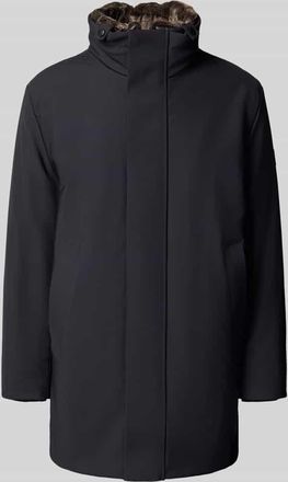 Strellson Regular Fit Parka mit abnehmbarem Kunstfellkragen