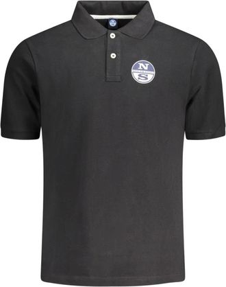 North Sails Homme, Tops, Noir, Taille: M Polo &agrave; Manches Courtes