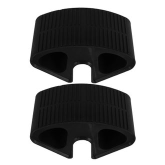 NUOBESTY rutschfeste Kunststoff Leiterpolster f&uuml;r Hochbett und Etagenbettleitern Im Studentenwohnheim - 2 Stufen Schutzmatten mit Ger&auml;uschd&auml;mpfung und Langlebi