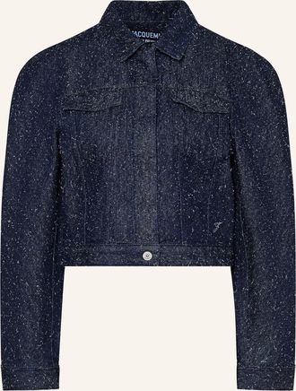 Jacquemus Jacquemus Jeansjacke La Veste De-Nimes Ovalo blau