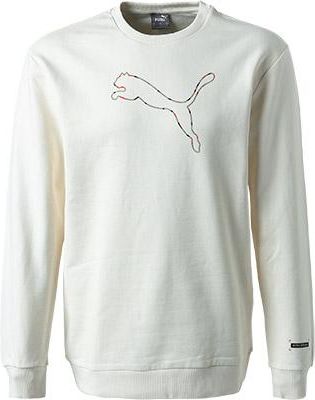Puma Herren Sweatshirt beige Baumwolle