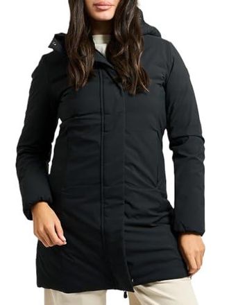 Save The Duck Veste longue femme mod&egrave;le D45430W LEYLA MATT 10000 Noir, Noir, XS