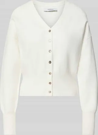 Topshop Regular Fit Cardigan mit Viskose-Anteil Modell Compact