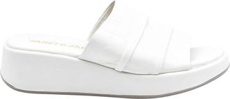 Janet & Janet Femme, Chaussures, Blanc, Taille: 39 EU Wedges