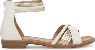 Clara Barson Sandalen Clara Barson WS6112-05 Wei&szlig;