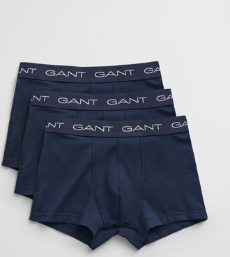 GANT Teenager Teen Boys 3er-Pack Boxershorts (158/164) MARINE