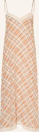 Eres Eres Neglig&eacute; Tartan Aus Seide beige
