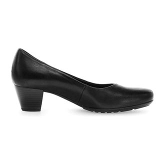 Gabor Schwarze Leder Damen Pumps - - Shoes - Damen - Schwarzk - 40 1/2 EU
